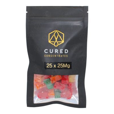 Hash Rosin Edibles - Solventless - Gummy Bears (25mg, 55mg, 100mg ...